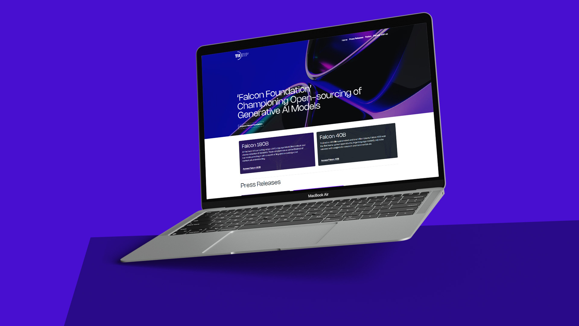 Website Development Case Study | Falcon Foundation LLM Tech